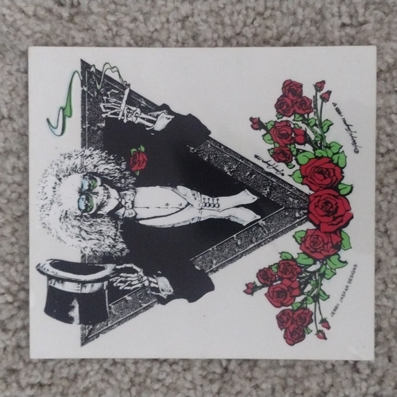 Grateful Dead | Other | Grateful Dead Sticker Vintage | Poshmark